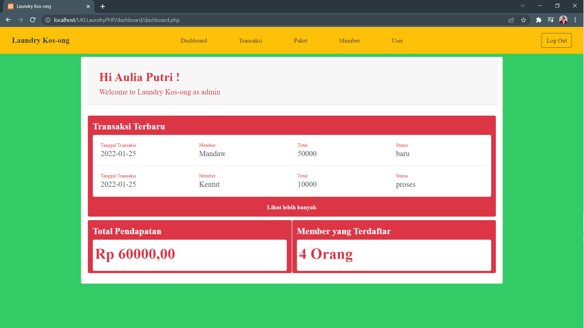 My Portofolio | Aulia Putri Ramadhani