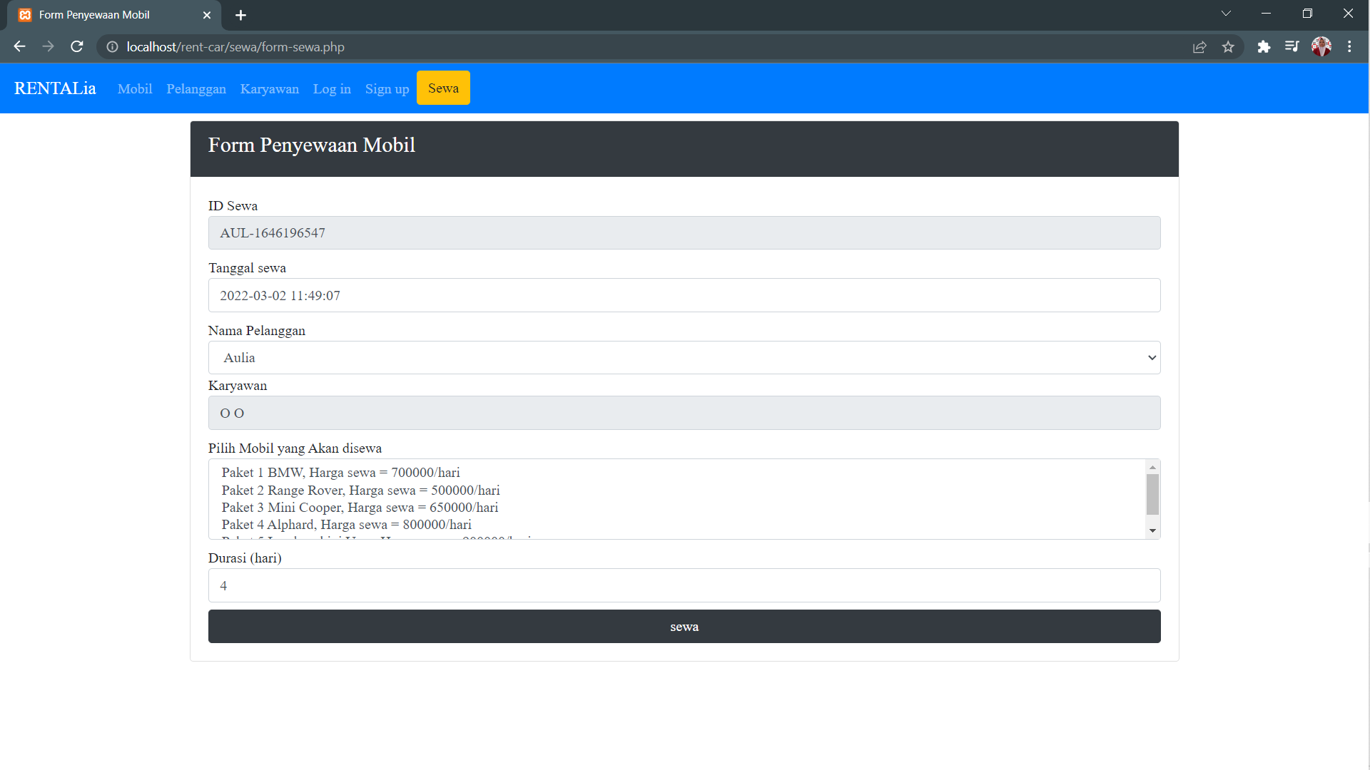 My Portofolio | Aulia Putri Ramadhani